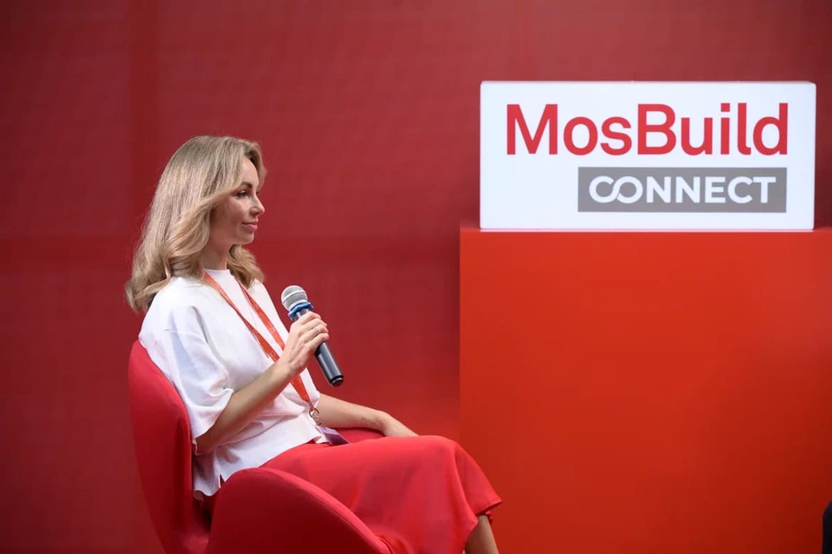 Александра Федорова в Студии MosBuild Connect